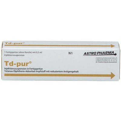 Td-pur® 1x0,5 ml mit dem E-Rezept kaufen - Shop Apotheke