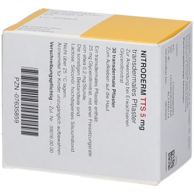 Nitroderm Tts 5 30 St mit dem E-Rezept kaufen - Shop Apotheke