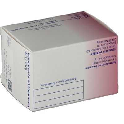 Acemetacin 60 Heumann 100 St mit dem E-Rezept kaufen - Shop Apotheke