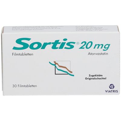 Sortis® 20 mg 30 St mit dem E-Rezept kaufen - Shop Apotheke