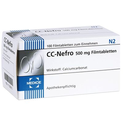 CC-Nefro 500 mg Filmtabletten 100 St - Shop Apotheke