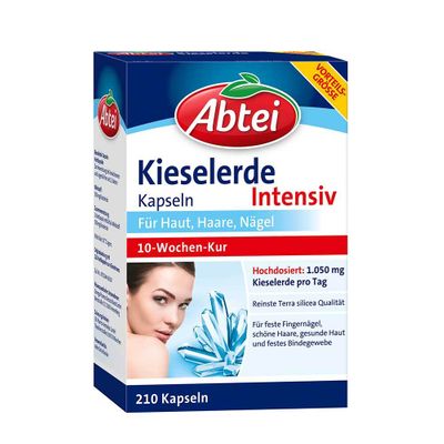 Abtei Kieselerde Intensiv Kapseln 210 St - Shop Apotheke