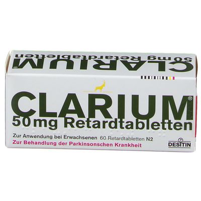 CLARIUM 50 mg Retardtabletten 60 St mit dem E-Rezept kaufen - Shop Apotheke
