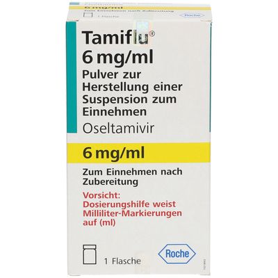 Tamiflu® 6 mg/ ml 65 ml mit dem E-Rezept kaufen - Shop Apotheke
