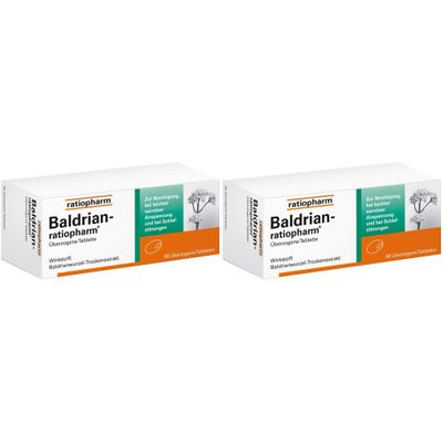 Baldrian-ratiopharm® überzogene Tablette mit Trockenextrakt aus der ...