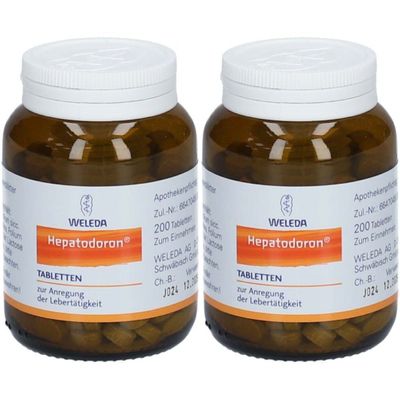 Hepatodoron® Tabletten 2x200 St - Shop Apotheke