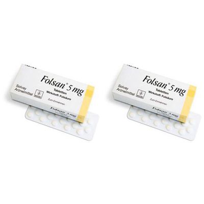 Folsan® 5 mg 2x100 St - Shop Apotheke