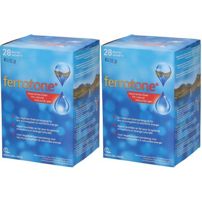 ferrotone® Natürliches Eisen 2x28x20 ml - Shop Apotheke