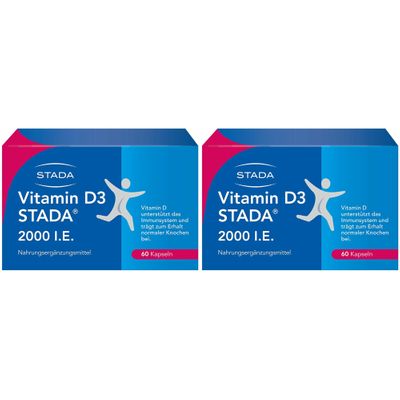 Vitamin D3 STADA® 2000 I.E. 2x60 St - Shop Apotheke