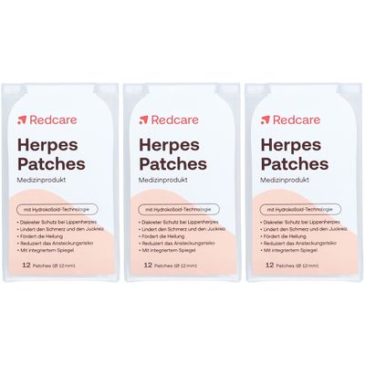 Redcare Herpes Patches 3x12 St - Shop Apotheke