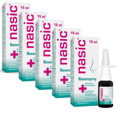 nasic® Nasenspray 5x15 ml - Shop Apotheke