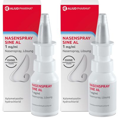 Nasenspray sine AL 1 mg / ml bei Schnupfen 2x15 ml - Shop Apotheke