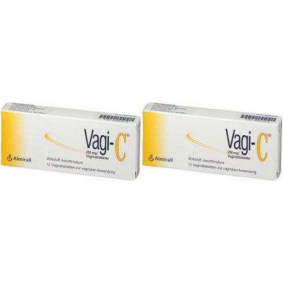 Vagi-C Vaginaltabletten bei bakterieller Vaginose 2x12 St - Shop Apotheke