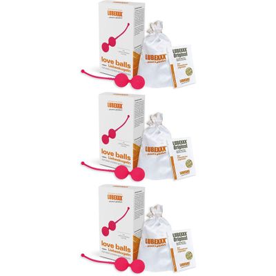 LUBEXXX® Feel Good Liebeskugeln pink 3x1 St - Shop Apotheke