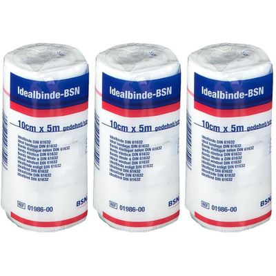 bmp-Idealbinde® 10 cm x 5 m 3x1 St - Shop Apotheke