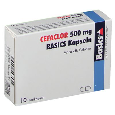 CEFACLOR 500 mg BASICS 10 St mit dem E-Rezept kaufen - Shop Apotheke