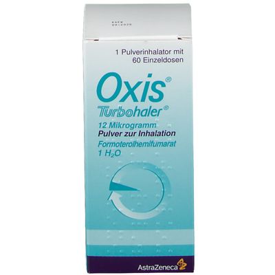 Oxis® Turbohaler 12 µg 60 1 St mit dem E-Rezept kaufen - Shop Apotheke