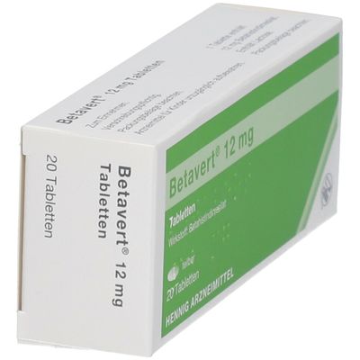 Betavert® 12 mg 20 St mit dem E-Rezept kaufen - Shop Apotheke