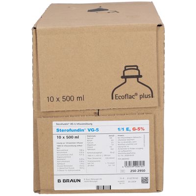 Sterofundin® VG-5 10x500 ml mit dem E-Rezept kaufen - Shop Apotheke