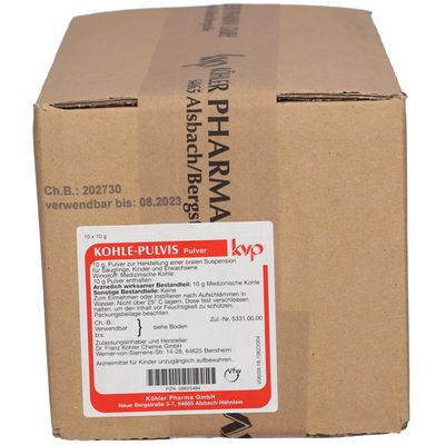KOHLE-PULVIS Pulver 10x10 g - Shop Apotheke