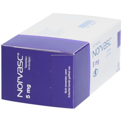 Norvasc® 5 mg 100 St mit dem E-Rezept kaufen - Shop Apotheke