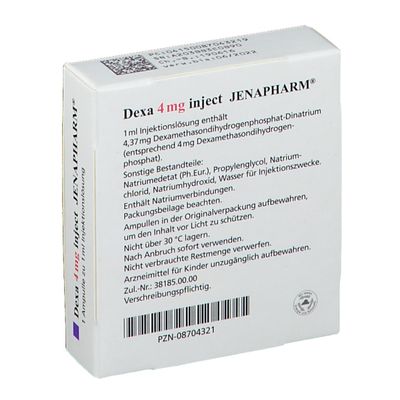Dexa 4 mg 1x1 ml mit dem E-Rezept kaufen - Shop Apotheke