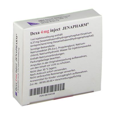 Dexa 4 mg 5x1 ml mit dem E-Rezept kaufen - Shop Apotheke