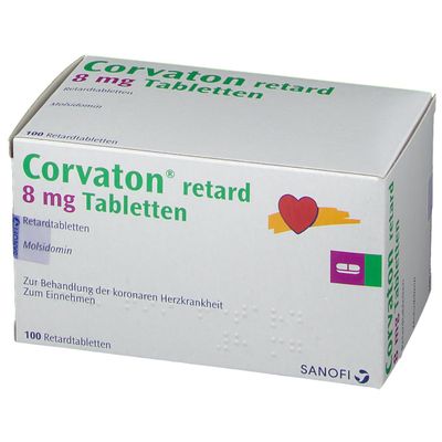 Corvaton® retard 8 mg 100 St mit dem E-Rezept kaufen - Shop Apotheke