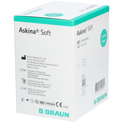 Askina® Soft Wundverband 5 x 7,5 cm steril 50 St - Shop Apotheke