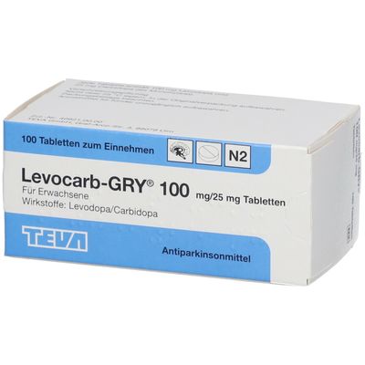 Levocarb-GRY® 100 mg/25 mg 100 St mit dem E-Rezept kaufen - Shop Apotheke