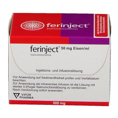 ferinject® 50 mg 2x10 ml mit dem E-Rezept kaufen - Shop Apotheke