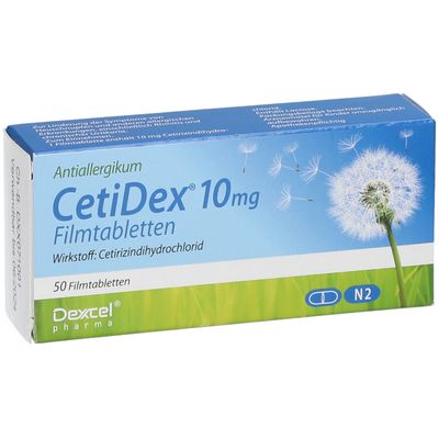 CetiDex® 10 mg 50 St - Shop Apotheke