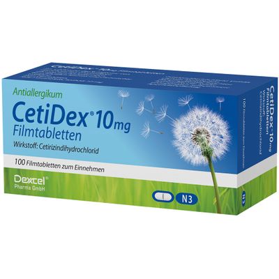 CetiDex® 10mg, bei Allergien 100 St - Shop Apotheke