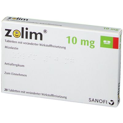 zolim® 10 mg 20 St mit dem E-Rezept kaufen - Shop Apotheke