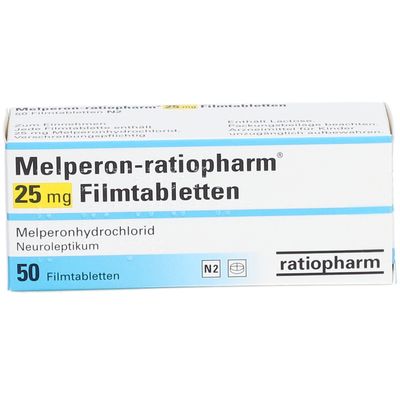 Melperon-ratiopharm® 25 mg 50 St mit dem E-Rezept kaufen - Shop Apotheke