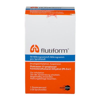 flutiform® 50 µg/5 µg 1 St mit dem E-Rezept kaufen - Shop Apotheke