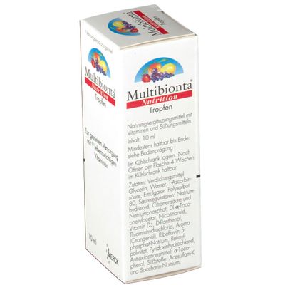 Multibionta® Nutrition Tropfen 10 ml - Shop Apotheke