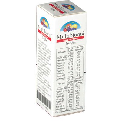 Multibionta® Nutrition Tropfen 10 ml - Shop Apotheke