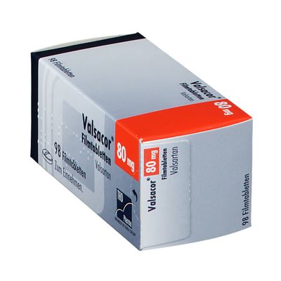 Valsacor® 80 mg 98 St mit dem E-Rezept kaufen - Shop Apotheke