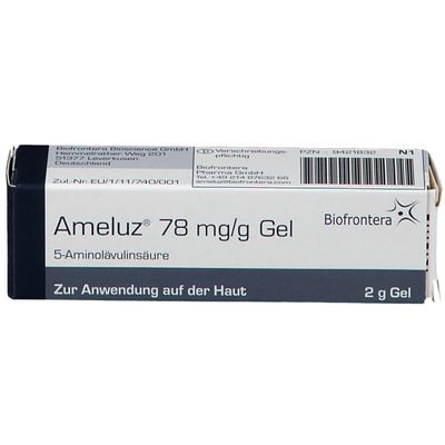 Ameluz® 78 mg/g 2 g mit dem E-Rezept kaufen - Shop Apotheke