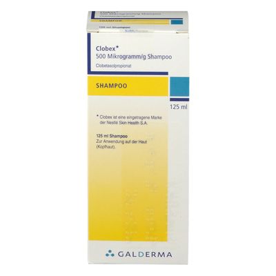 Clobex 500 µg/g Shampoo 125 ml mit dem E-Rezept kaufen - Shop Apotheke