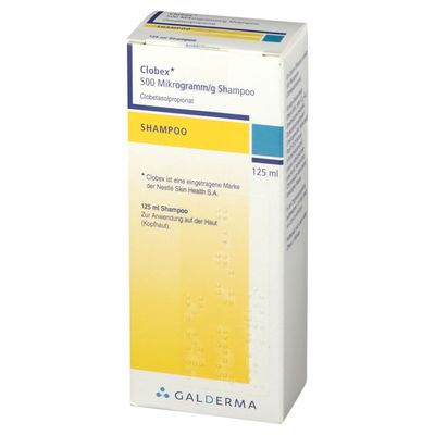 Clobex 500 µg/g Shampoo 125 ml mit dem E-Rezept kaufen - Shop Apotheke
