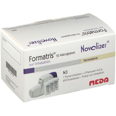 Formatris® 12 µg Novolizer® 3 St mit dem E-Rezept kaufen - Shop Apotheke