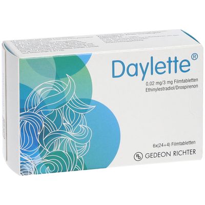 Daylette 0,02 mg/3 mg 6x28 St mit dem E-Rezept kaufen - Shop Apotheke