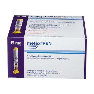 metex® PEN 15 mg 12 St mit dem E-Rezept kaufen - Shop Apotheke