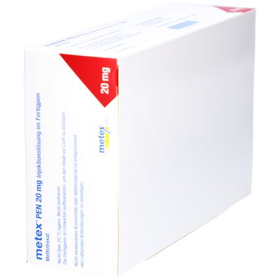metex® PEN 20 mg 12 St mit dem E-Rezept kaufen - Shop Apotheke