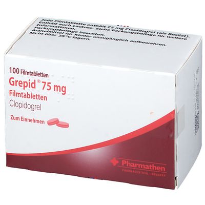 Grepid® 75 mg 100 St mit dem E-Rezept kaufen - Shop Apotheke