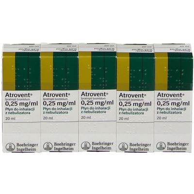 Atrovent® 0,25 mg/ml 5x20 ml mit dem E-Rezept kaufen - Shop Apotheke
