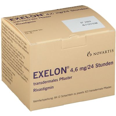 Exelon® 4,6 mg/24 Stunden 84 St mit dem E-Rezept kaufen - Shop Apotheke