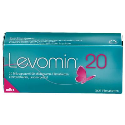 Levomin 20 20 µg/100 µg 3x21 St mit dem E-Rezept kaufen - Shop Apotheke